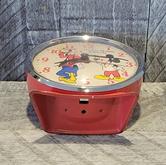 Disney | Wall Decor | Vintage 8s Bradley Disney Mickey Mouse Goofy Kids ...